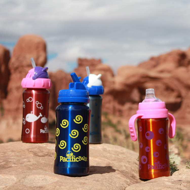 Pacific Baby Insulated Baby Bottles and Natural Bamboo Feeding ...